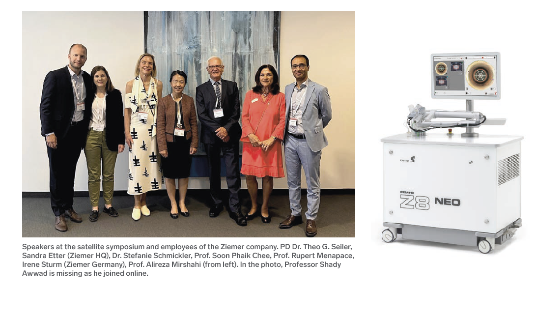 DOC Satellite Symposia about the Ziemer FEMTO LDV Z8 / Z8 NEO